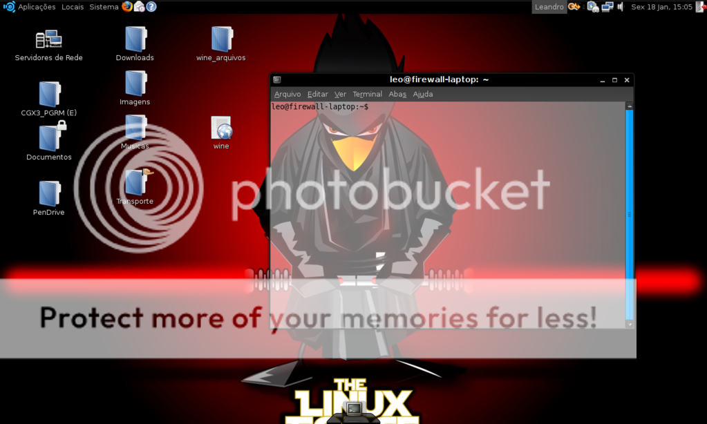 Como deixar seu terminal do Ubuntu transparente? | Blog do Professor Leo