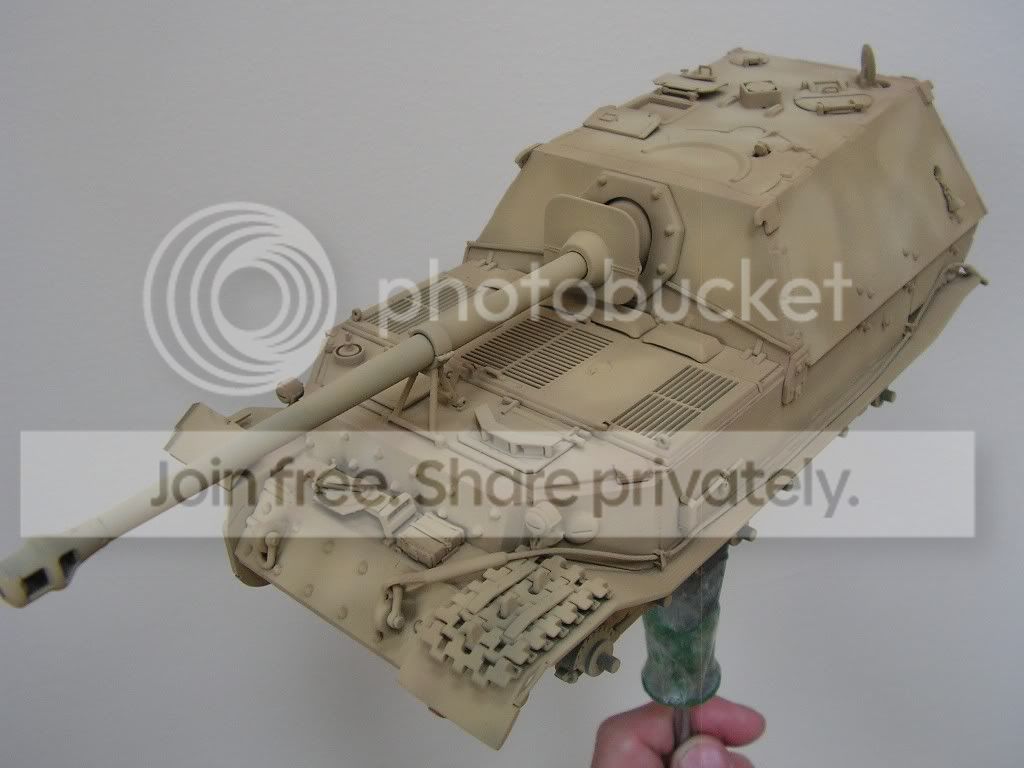 Modelbrouwers.nl modelbouw • Toon onderwerp - Ferdinand 1/35 ** tank af