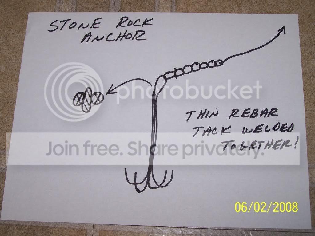 Homemade Wreck Anchor | Tidal Fish Forum