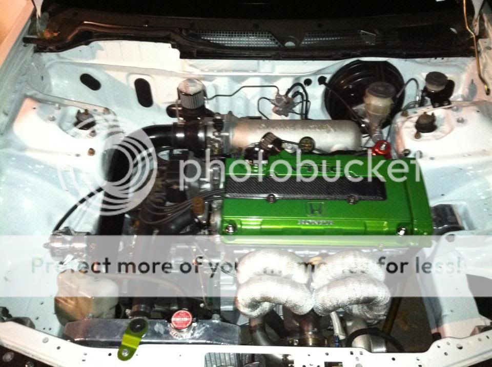 Wire Tucked Boosted B16 Integra Preview | K.P. Tuning