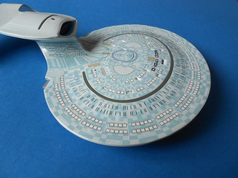 Enterprise D - Work In Progress - SF & RealSpace - Britmodeller.com